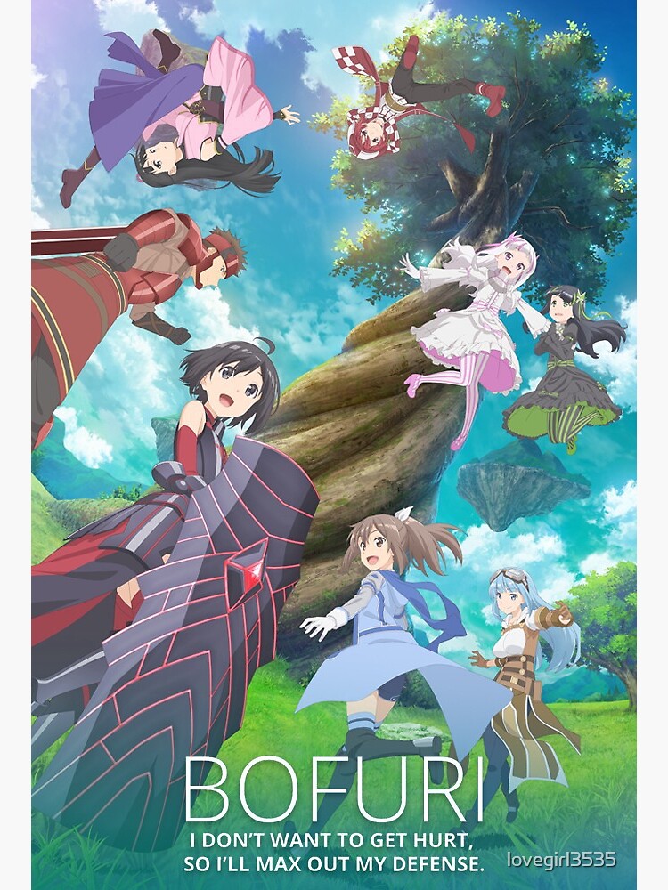 "BOFURI " Sticker by lovegirl3535 | Redbubble