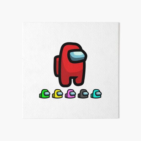 Among Us Vote Art Board Prints | Redbubble