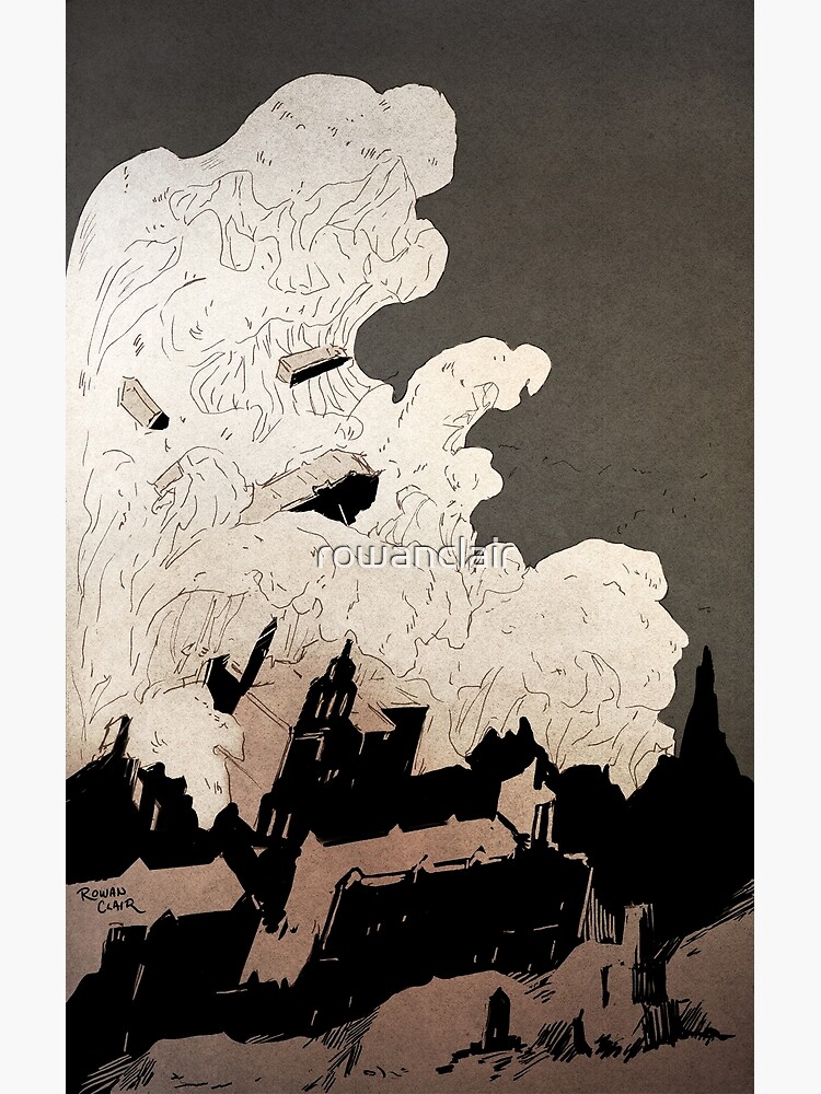 "Amh Araeng - Inktober" Art Print by rowanclair | Redbubble