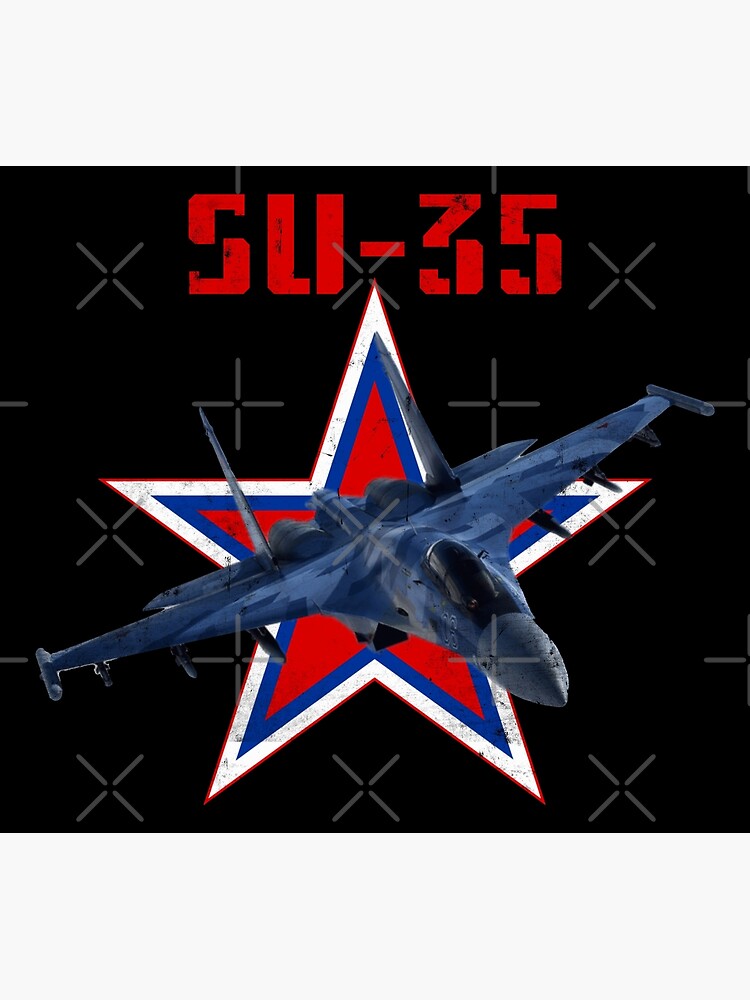 "Russian fighter SU-35 Flanker" Art Print for Sale by Dirk4171 | Redbubble