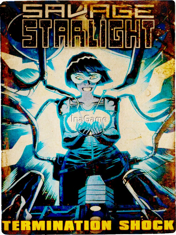 "Starlight Termination Shock" Sticker by InaGame | Redbubble