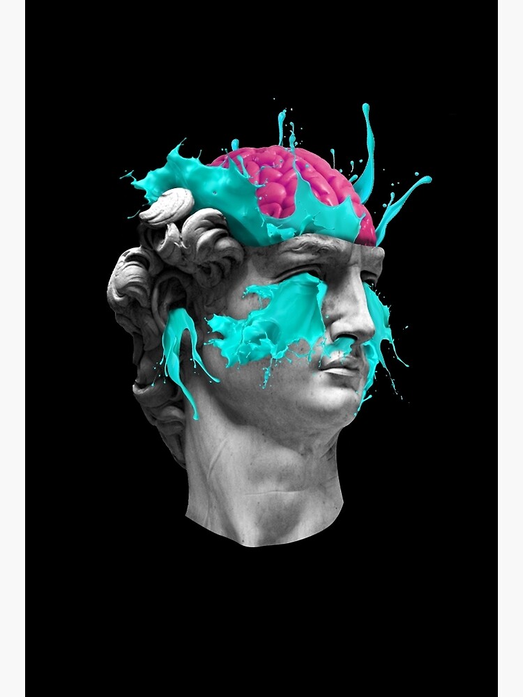 "Dave Brain" Poster by corsac | Redbubble
