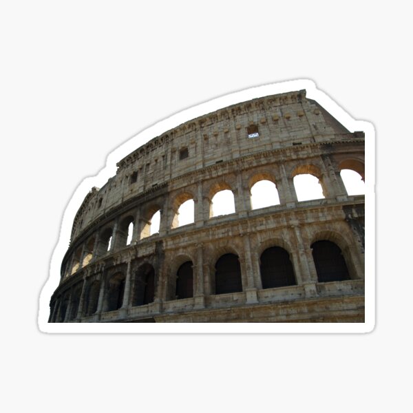 "Rome Colosseum" Sticker by BGreenDesign | Redbubble
