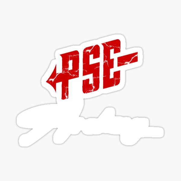 "PSE Archery Red White" Sticker for Sale by plonco71 | Redbubble