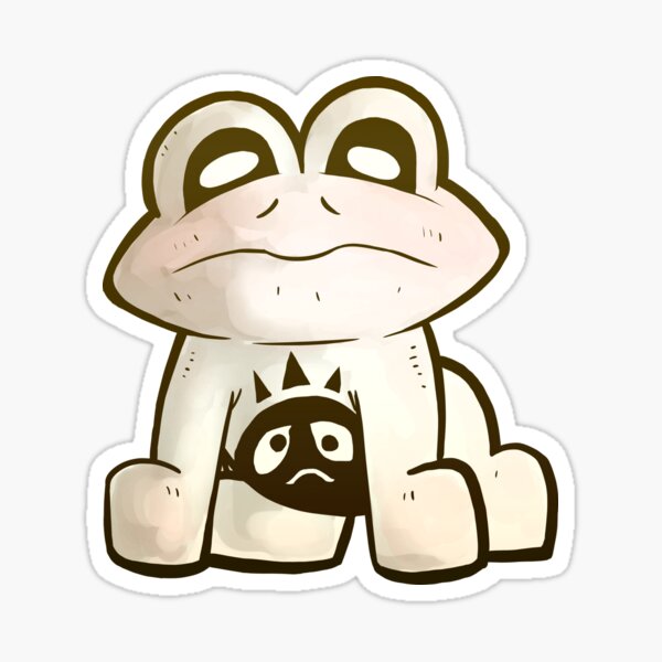 "Undertale Froggit 1.1" Sticker for Sale by CherryCloudsArt | Redbubble
