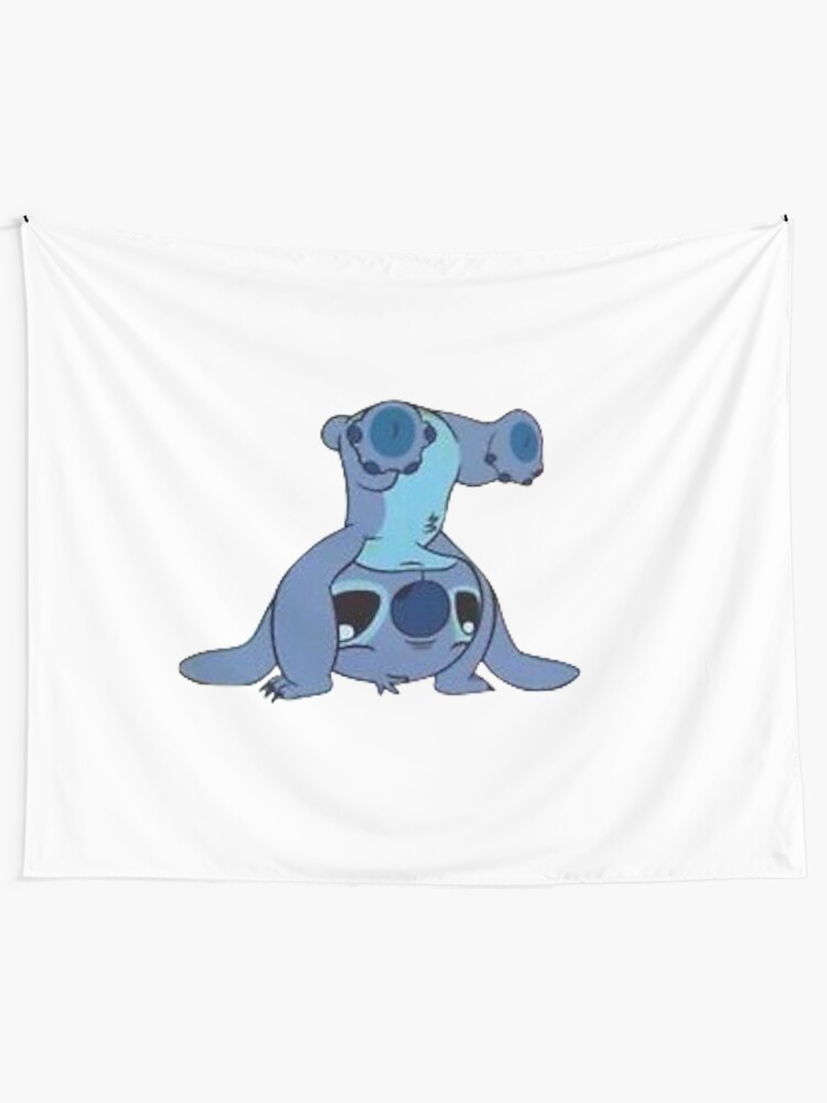 "Stitch doing a handstand" Tapestry for Sale by dreaperez15 | Redbubble
