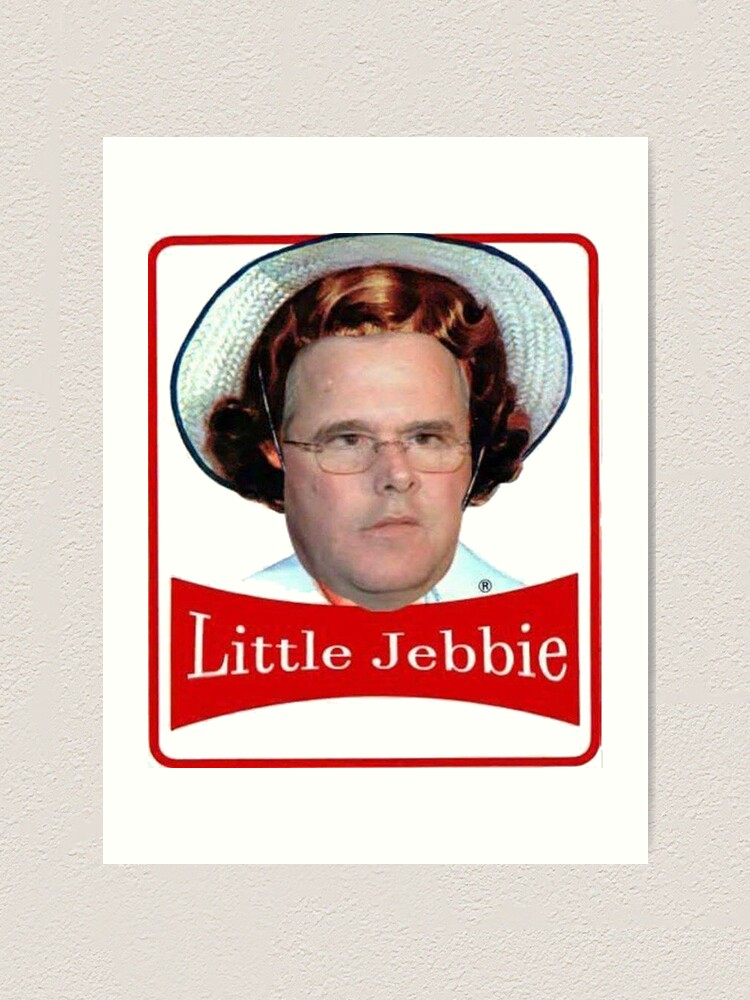 "Little Jebbie - Jeb Bush" Art Print by melliott15 | Redbubble