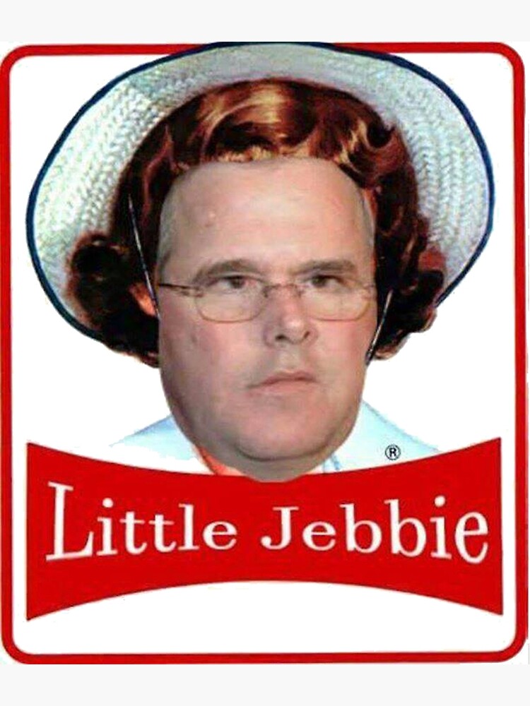 "Little Jebbie - Jeb Bush" Art Print by melliott15 | Redbubble