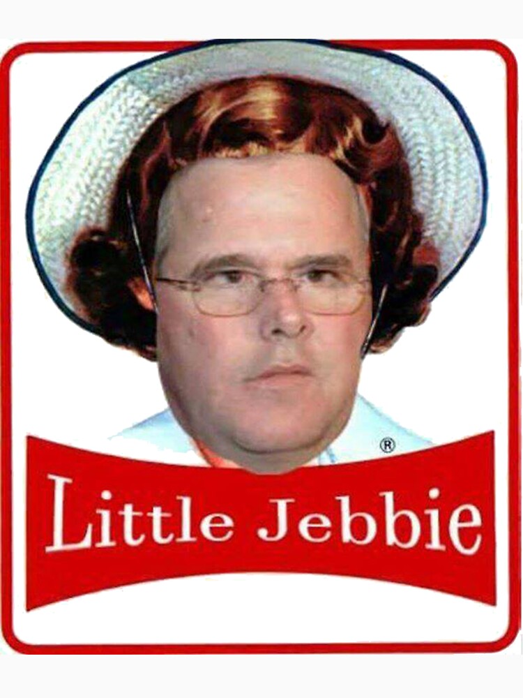 "Little Jebbie - Jeb Bush" T-shirt for Sale by melliott15 | Redbubble ...