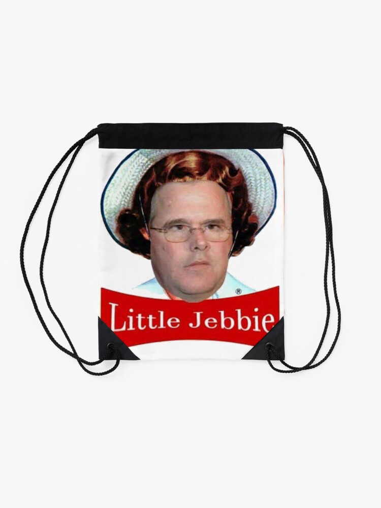 "Little Jebbie - Jeb Bush" Drawstring Bag for Sale by melliott15 ...