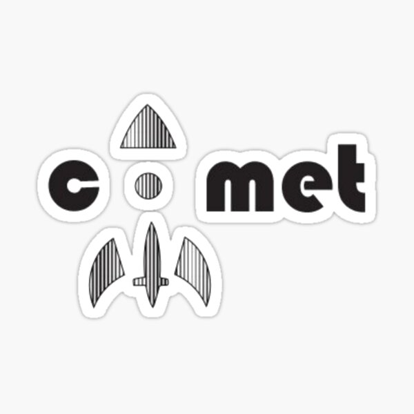 "Comet " Sticker for Sale by lacast99 | Redbubble