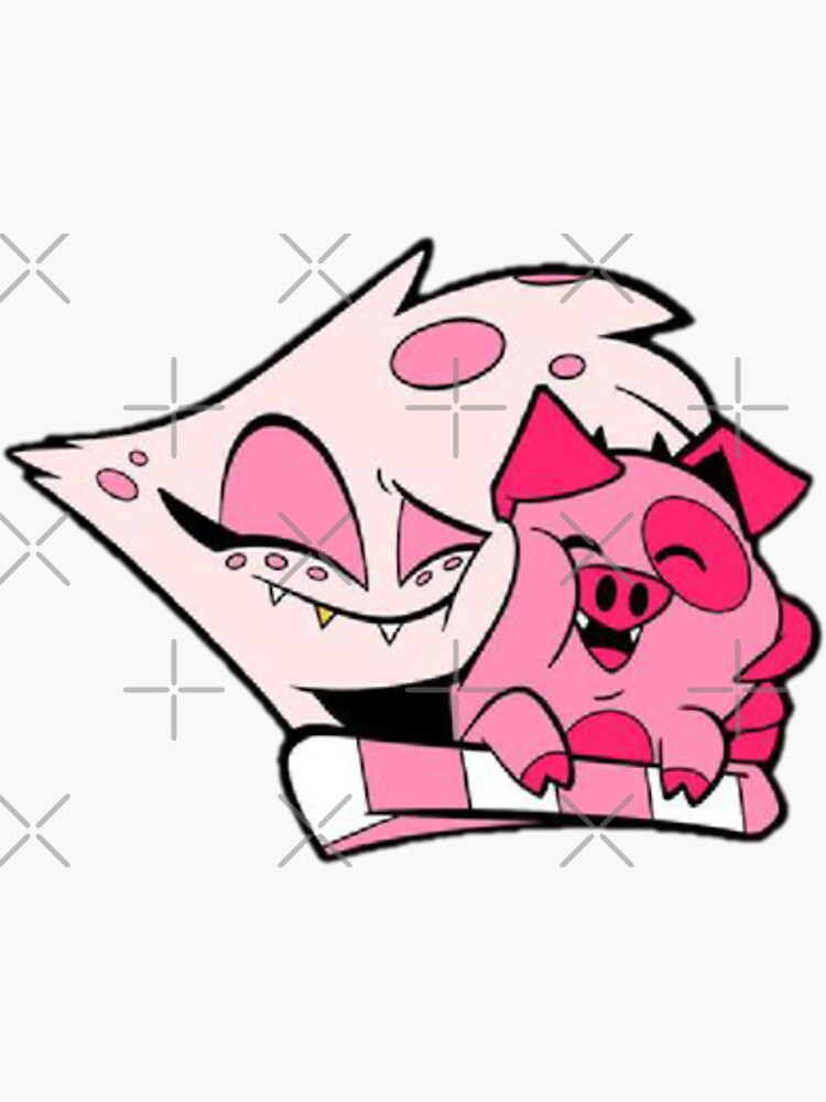 "Angel Dust and Fat Nuggets" Sticker for Sale by Cutieplier1995 | Redbubble