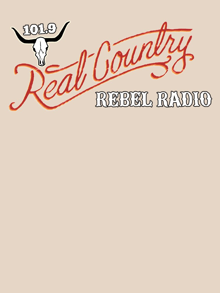"GTA V Inspired 'Real Country' Rebel Radio 101.9 Vintage / Retro Design ...
