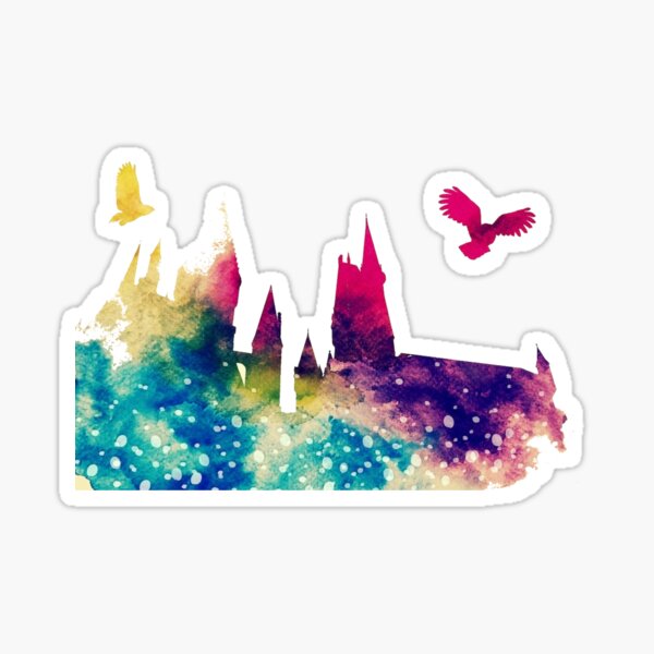 "Wizarding world hp " Sticker by Amethyst9494 | Redbubble