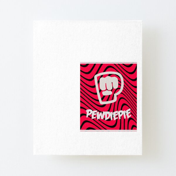 Pewdiepie Pattern Mounted Prints | Redbubble