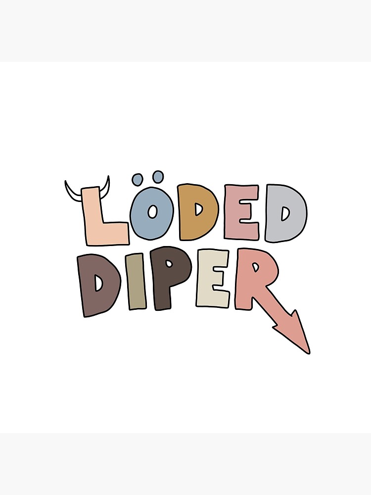 Boho Loded Diper Logo Premium Matte Vertical Poster