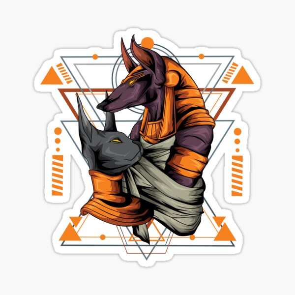"Anubis" Sticker for Sale by housni94 | Redbubble