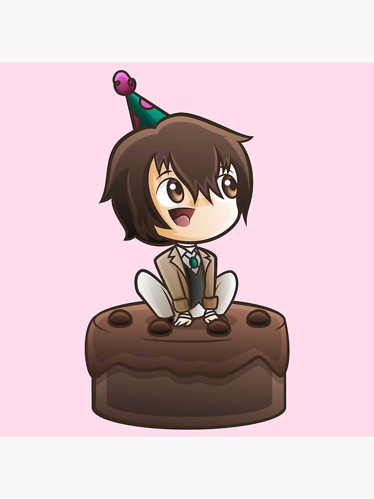 "Bungou Stray Dogs - Osamu Dazai - cake topper" Poster for Sale by Sara ...