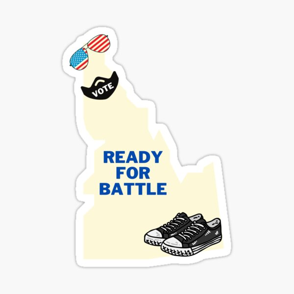"Idaho Ready For Battle" Sticker for Sale by ElectionMerch | Redbubble