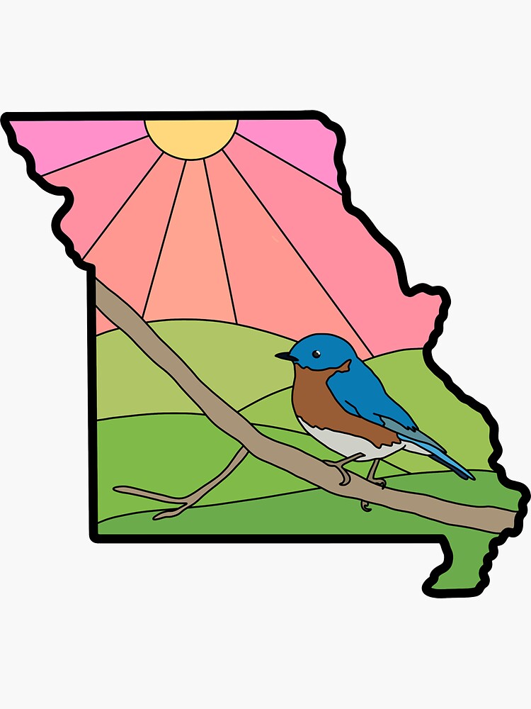 "Missouri State Symbol" Sticker for Sale by lornebean | Redbubble