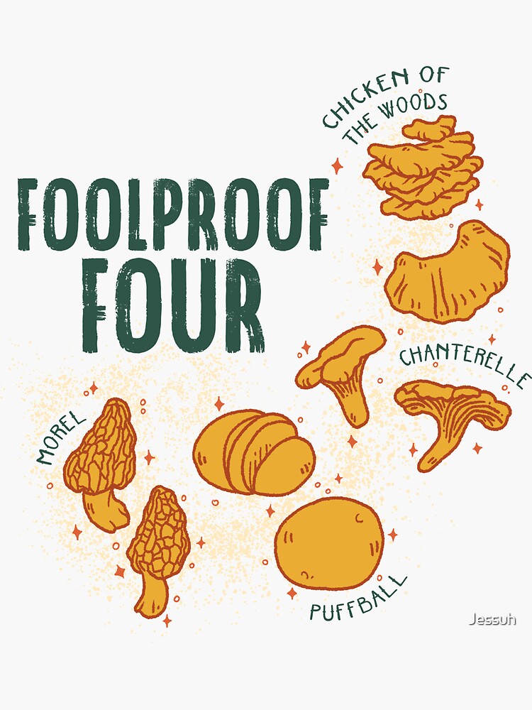 "Foolproof Four - Mushrooms - Chanterelle, Morel, Puffball, Chicken of ...