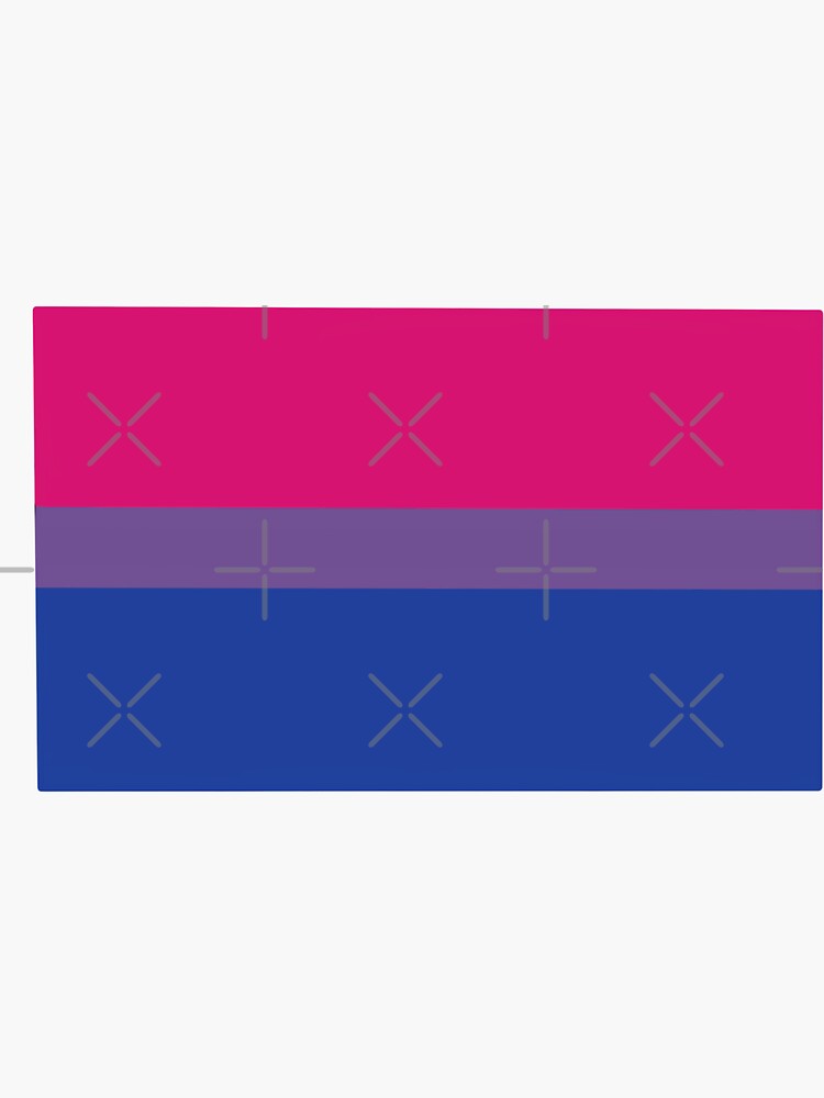 "Bi Flag" Sticker for Sale by isa-t | Redbubble