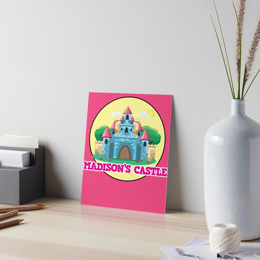 "Madison's Castle" Art Board Print for Sale by TheCrazyBear | Redbubble