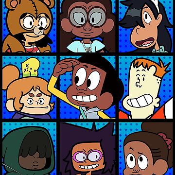 "Craig of the Creek Characters Blue" Throw Blanket for Sale by Stormy ...