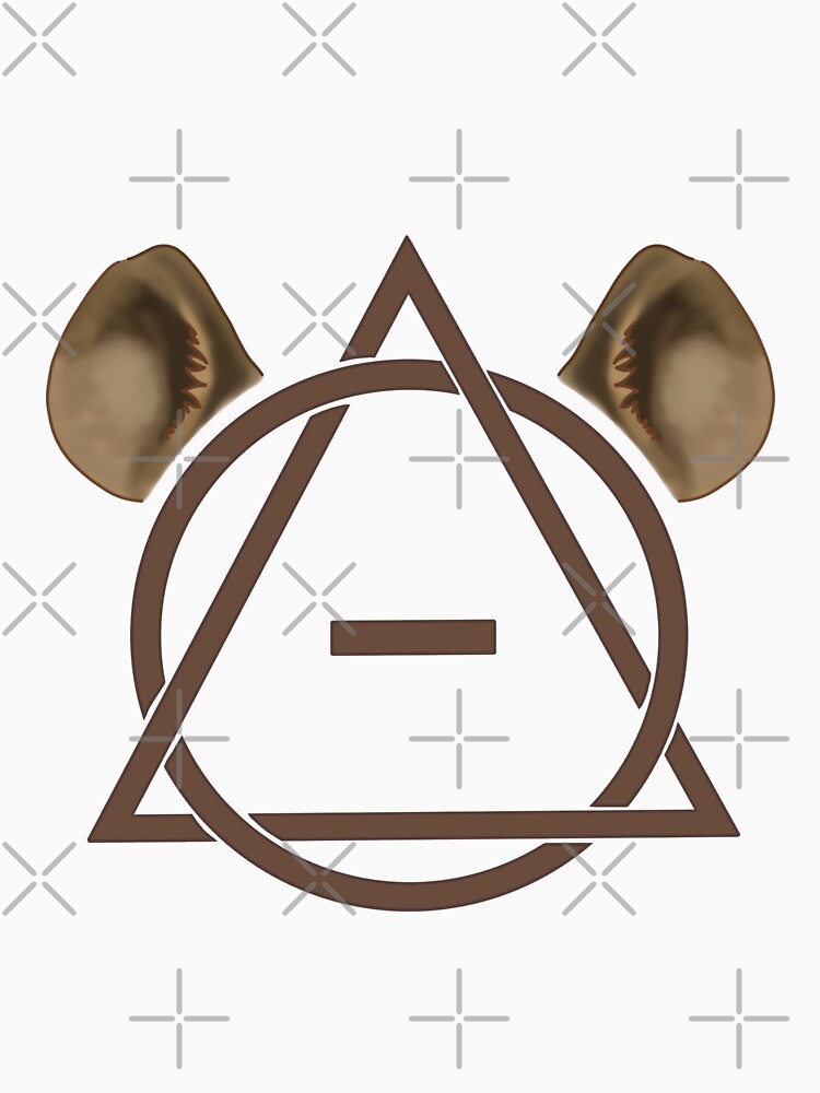 "Hyena Therian Theta Delta" Classic T-Shirt for Sale by DraconicsDesign ...