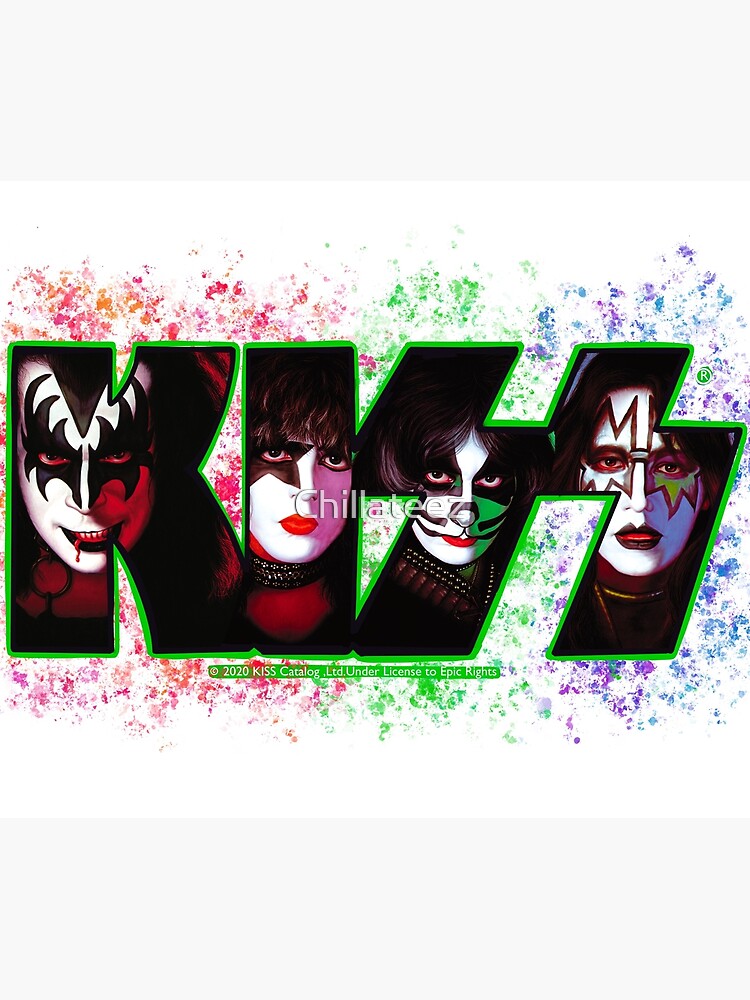 Kiss Fan Art Poster By Chillateez Redbubble