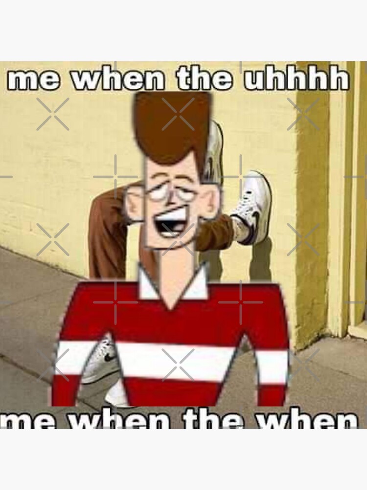 Pegatina for Sale con la obra «Clone High JFK Uhhhh Meme» de ...