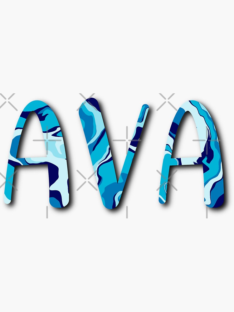 "Ava" Sticker for Sale by dolphin1128 | Redbubble