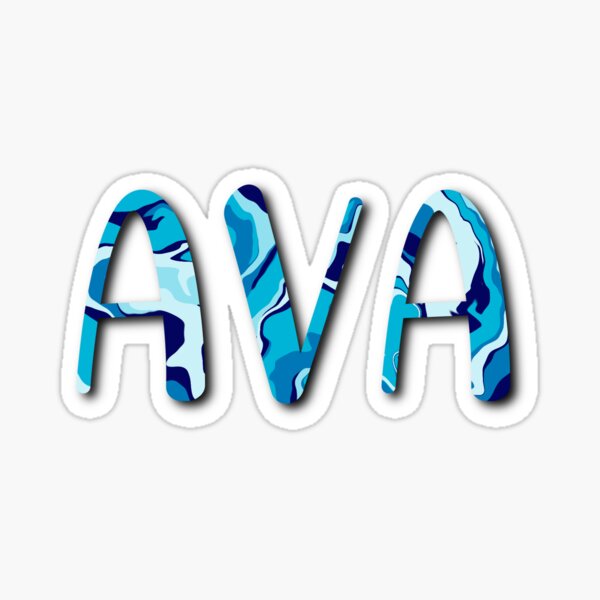 "Ava" Sticker for Sale by dolphin1128 | Redbubble