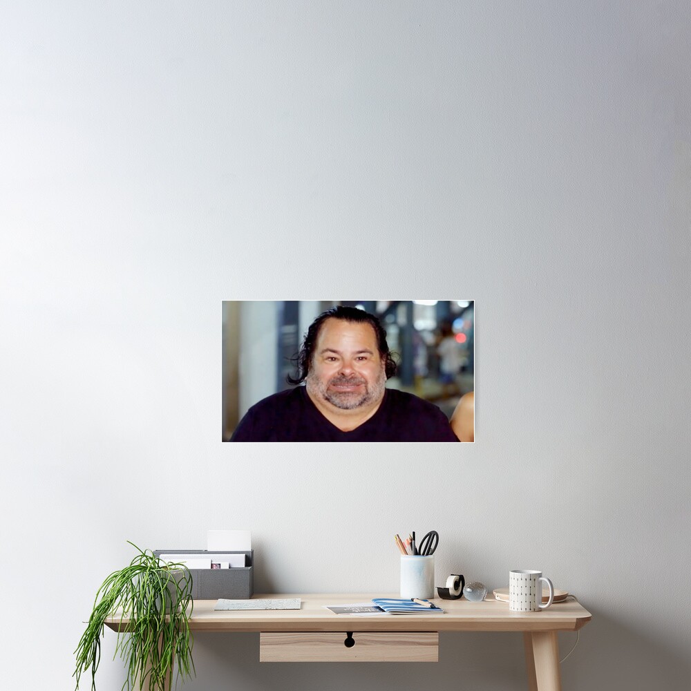 "Big Ed Mask " Poster by Realhousemasks | Redbubble
