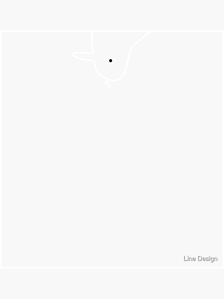 "Derpy Seagull Head Outline" Sticker for Sale by iqian | Redbubble