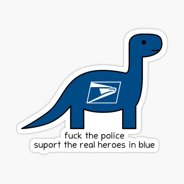 "We Love Mail" Sticker by SpottedSeagull | Redbubble