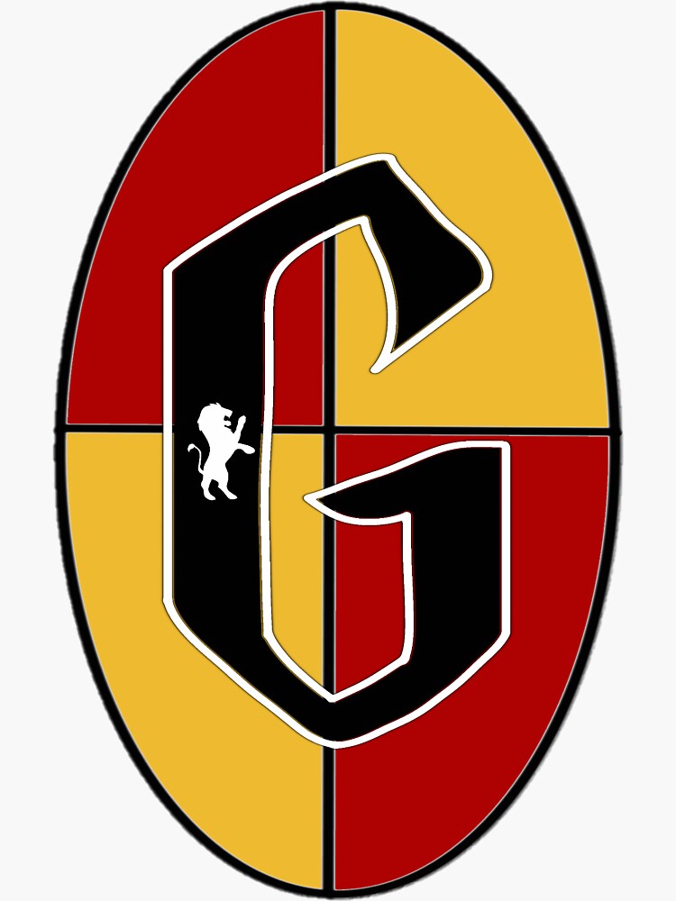 "G Logo" Sticker for Sale by DarkeHorse | Redbubble