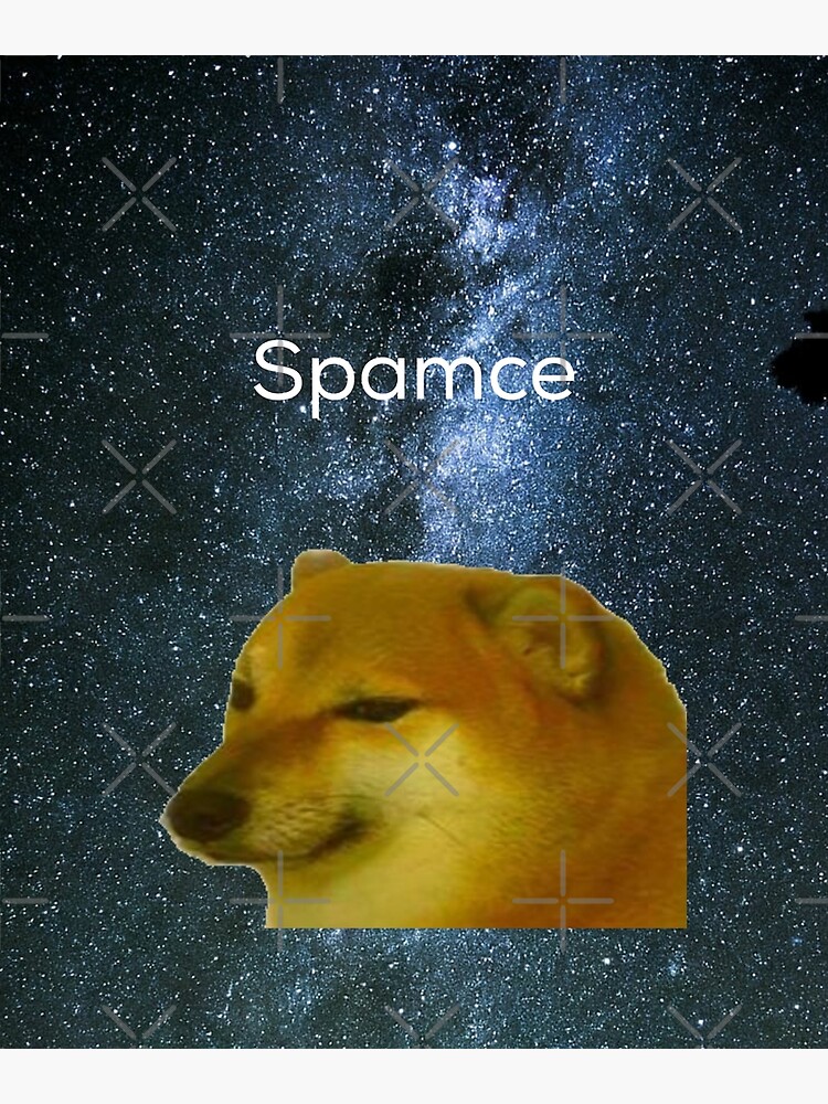 "Space Cheems" Photographic Print for Sale by SciathDe | Redbubble