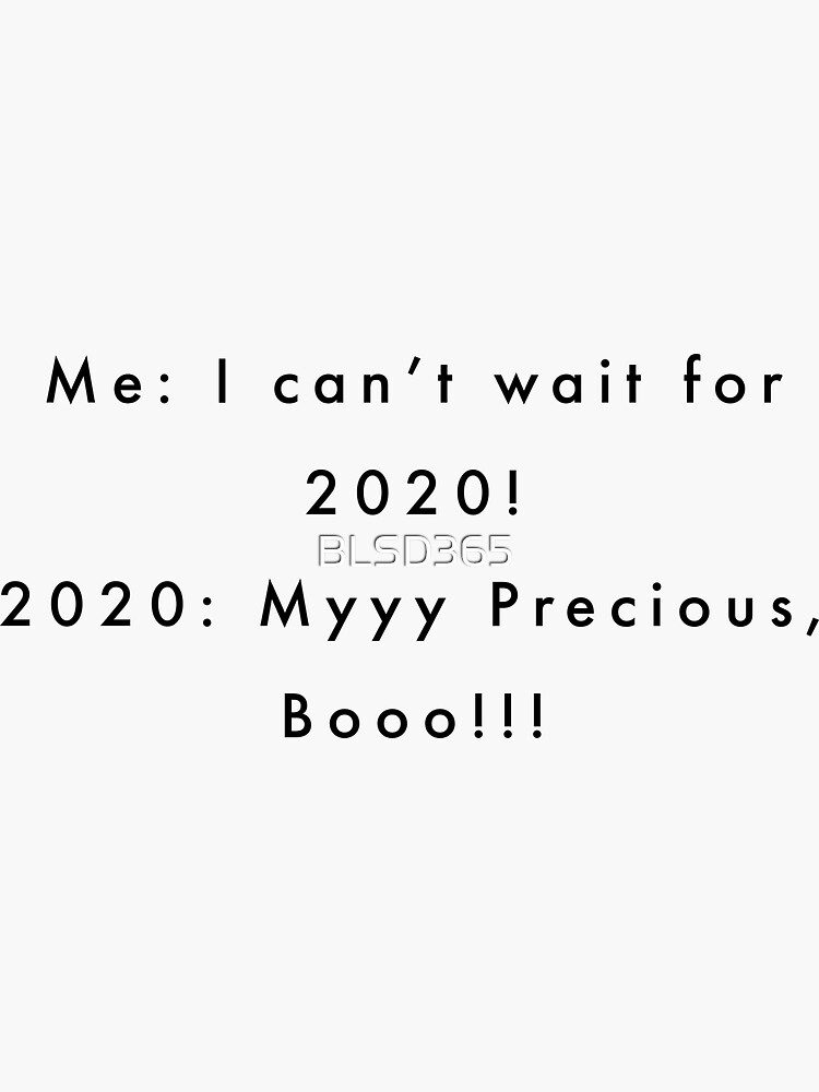 "My Precious" Sticker for Sale by BLSD365 | Redbubble