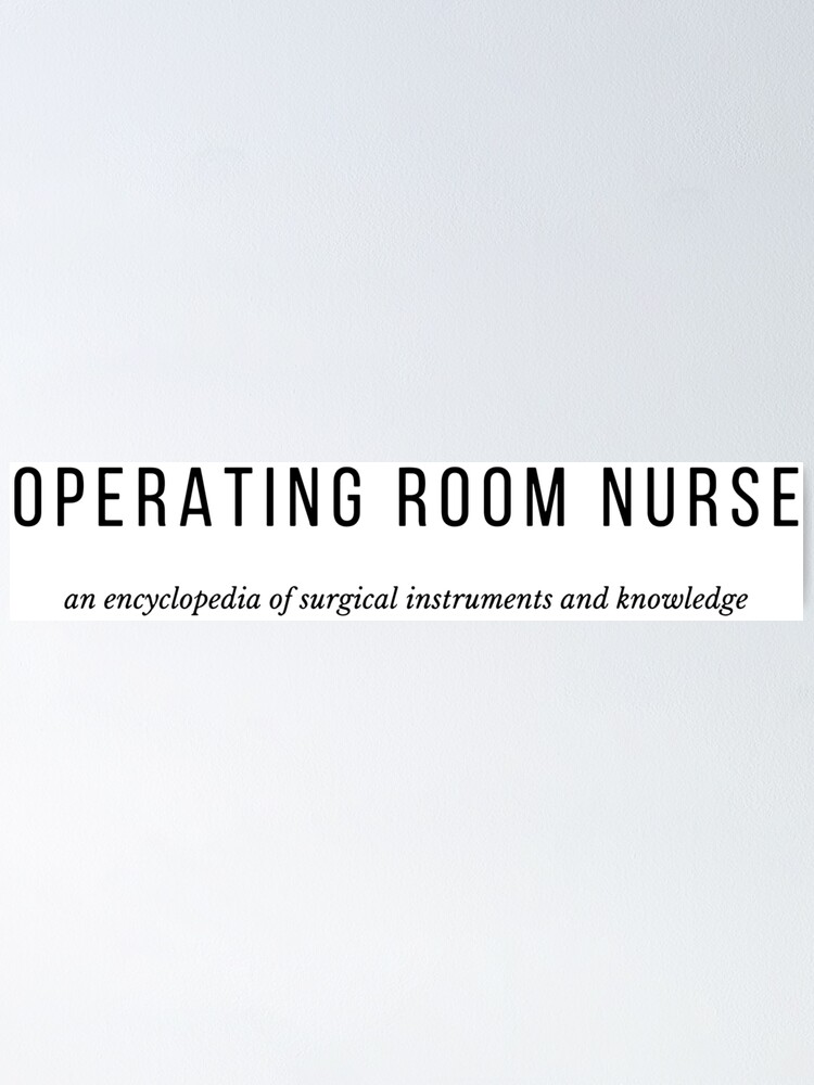 "Operating Room Nurse - an encyclopedia of surgical instruments and ...