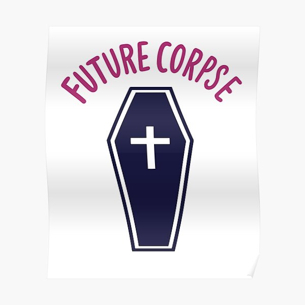 "Future Corpse | Pastel Goth & Kawaii or Vaporwave Aesthetic" Poster by ...