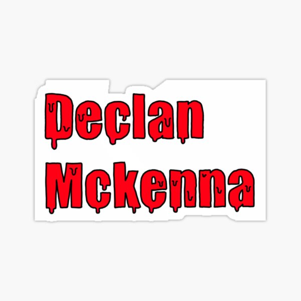 "Declan Mckenna" Sticker for Sale by Concertsticks | Redbubble