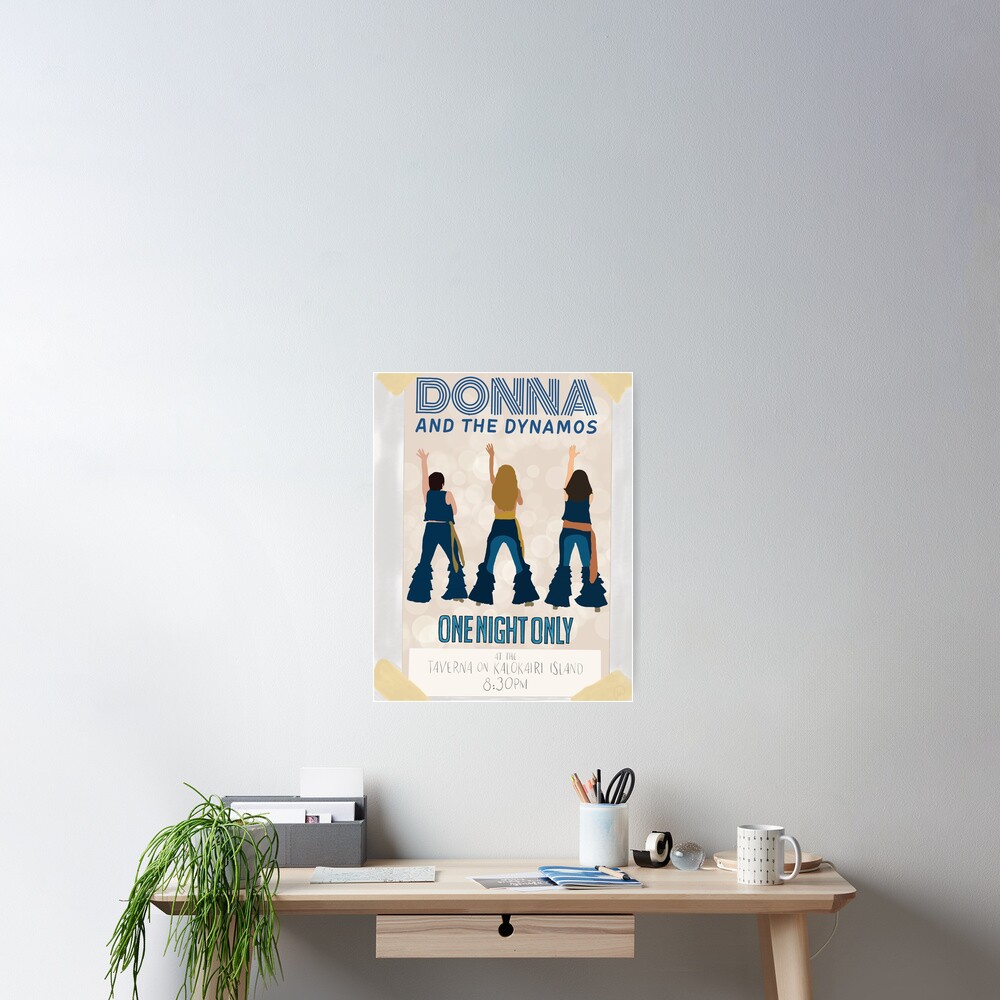 "Donna & The Dynamos" Poster for Sale by LauraMichelleW | Redbubble