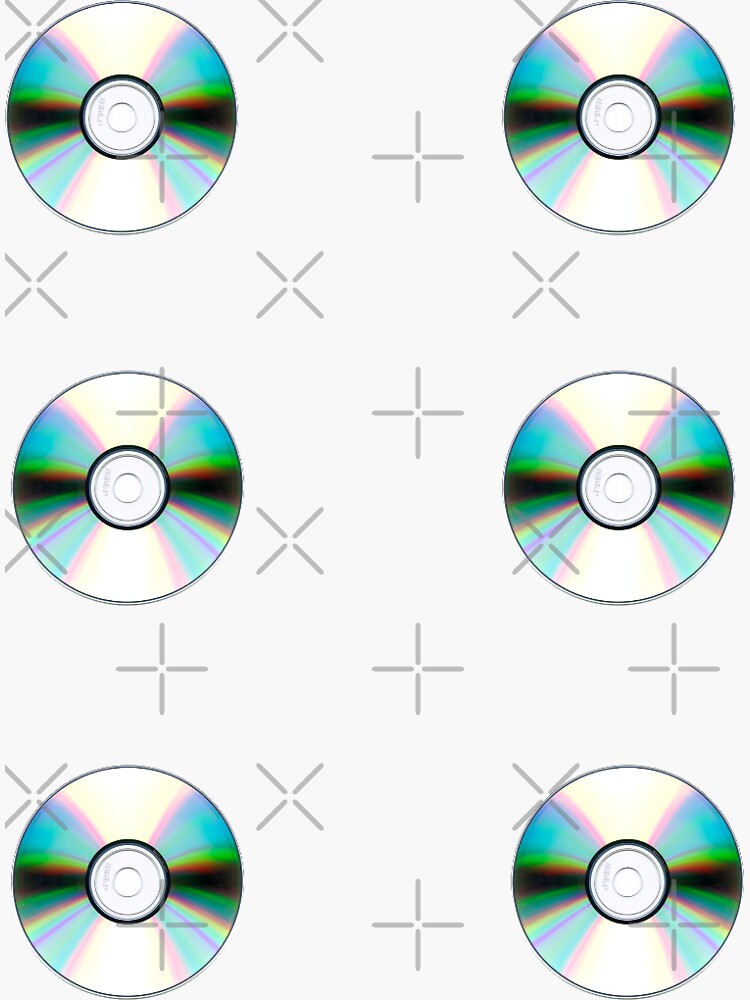 "CD sticker pack" Sticker for Sale by pecoandpoco | Redbubble