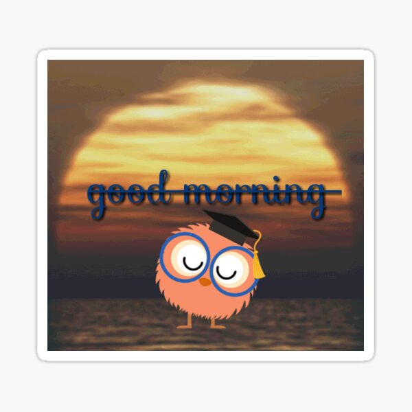 "Good Morning of Sunrise " Sticker for Sale by kamlesh189 | Redbubble