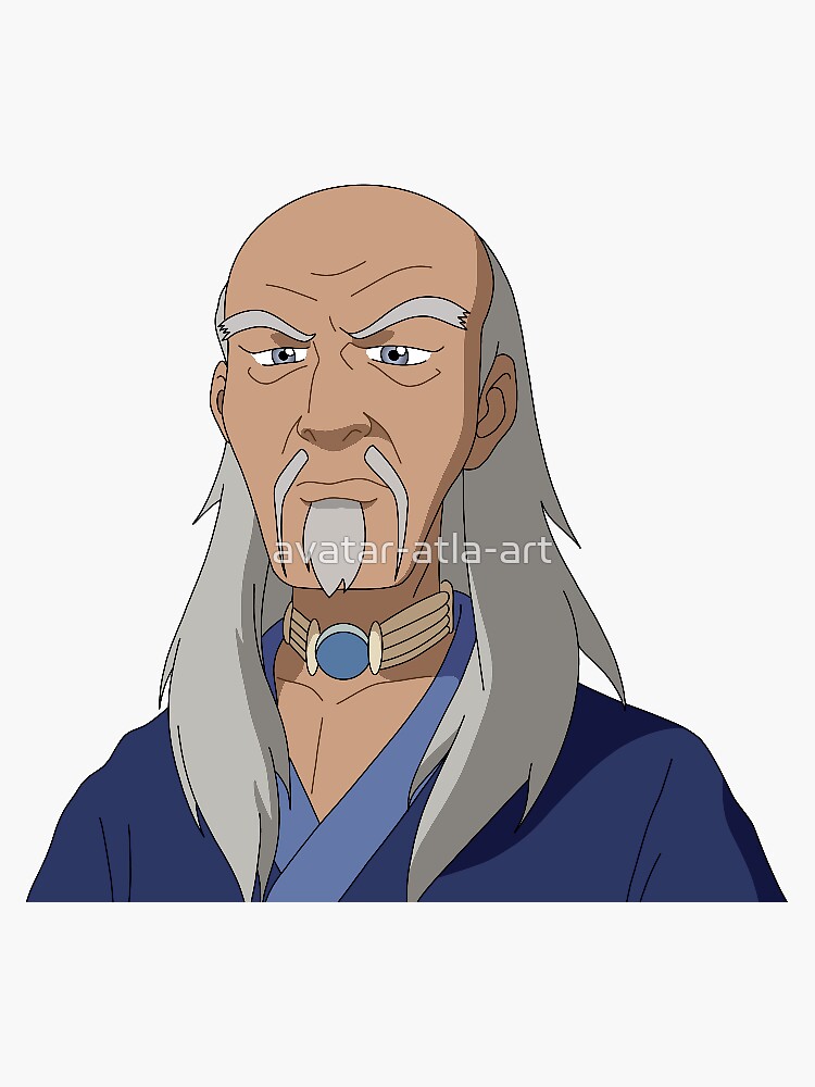 "Pakku (Avatar the Last Airbender)" Sticker by avatar-atla-art | Redbubble