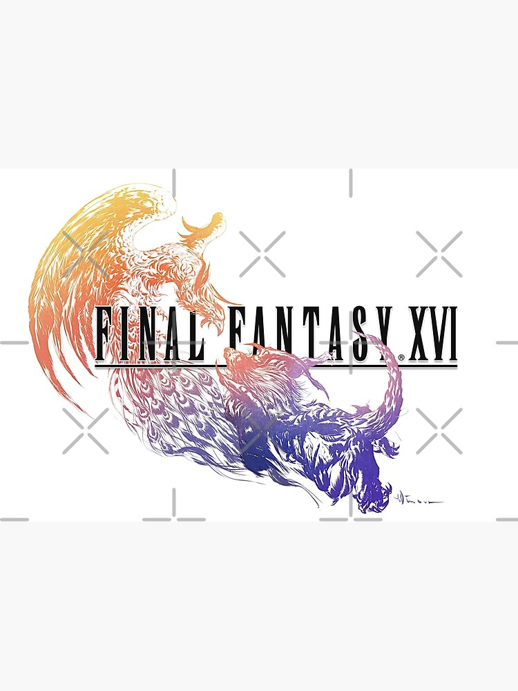 "Final Fantasy XVI Logo" Art Print by Nifunifadraws | Redbubble