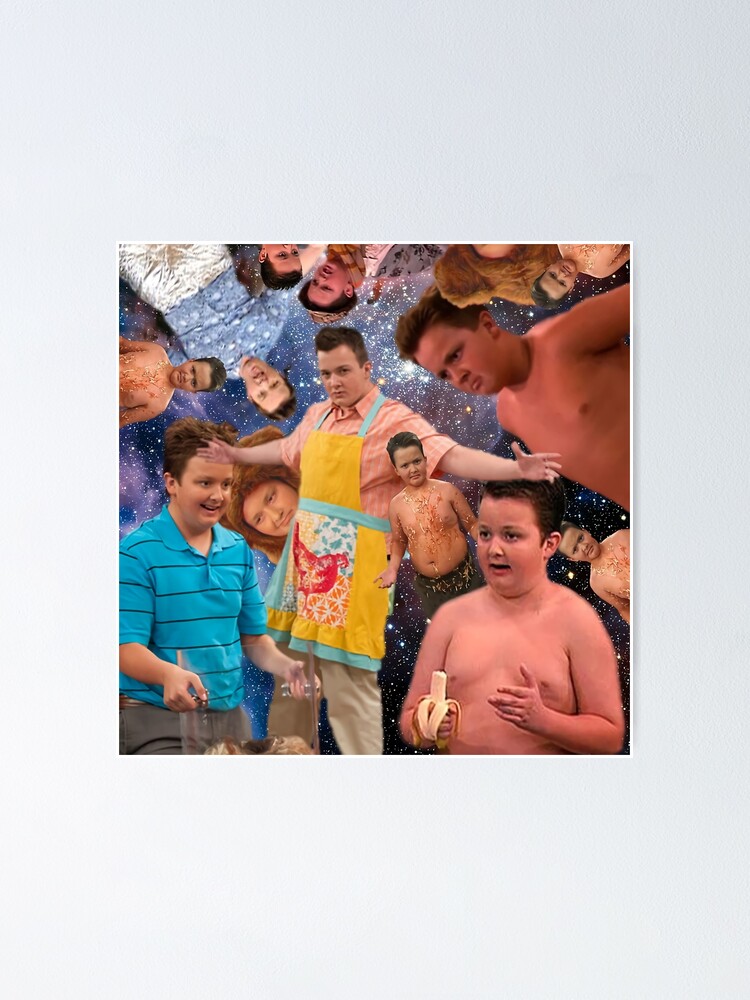 "Collage Gibby" Poster by Michael-Long | Redbubble