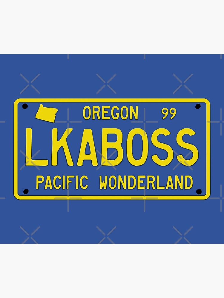 "Oregon state license plate" Throw Blanket for Sale by studio838 ...