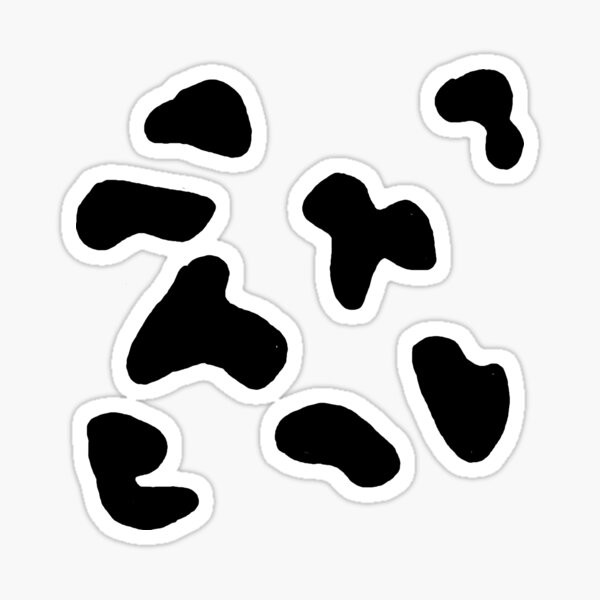 "Cow-print" Sticker by lotteagathe | Redbubble